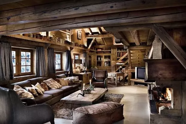 Photo: Living room in Provence and Country style, Interior decor, Apartment, House, Decor - Photo