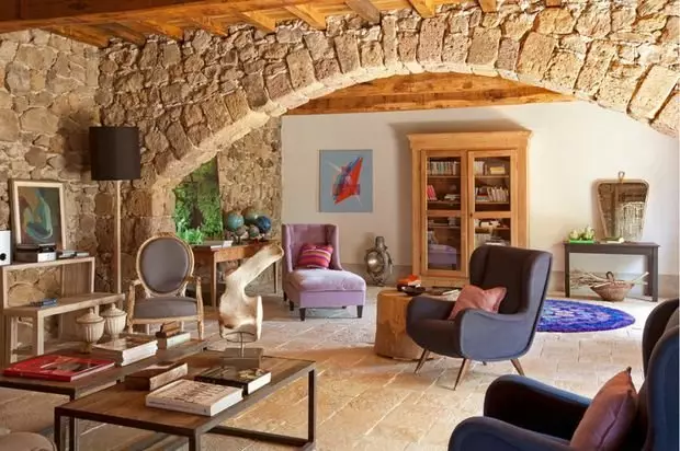 Foto: Woonkamer in Provence and Country Style, Binne-dekor, woonstel, huis, dekor - foto