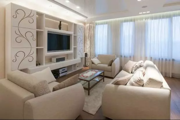 Foto: Kamar Urip ing Provence lan Style Counter, Dekorasi interior, apartemen, dekor, beige - foto