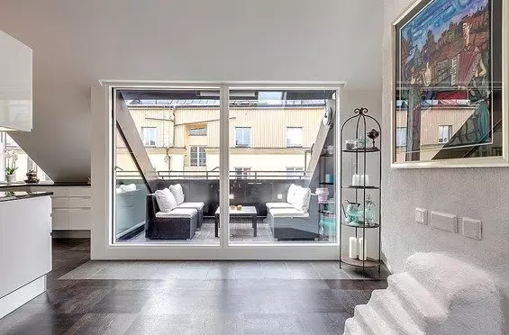 Ảnh: Trang trí chiết trung, Trang trí nội thất, Căn hộ, Nhà và Căn hộ, Penthouse, Stockholm, Mansard - Ảnh