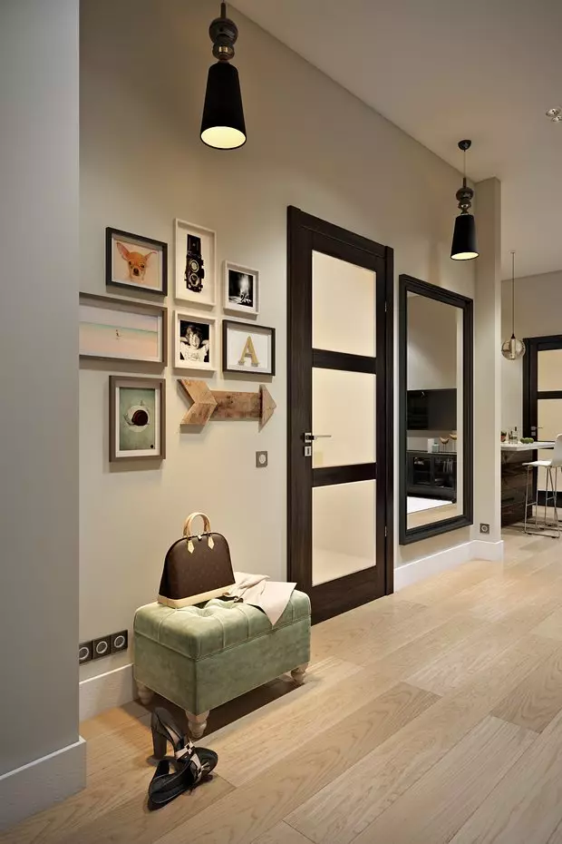 Photo: Hallway in the style of modern, eco, loft, apartment, project of the week - Photo