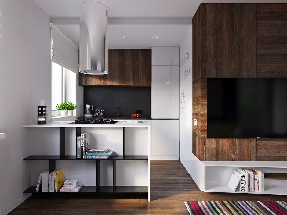 Fotoğraf: Stil, Modern, Apartman, Stüdyo, Beyaz, Minimalizm, Haftanın Projesi, Mavi, Konstantin Radulov - Fotoğraf