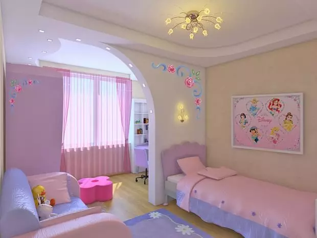 Foto: kamar tidur dalam gaya Skandinavia, anak-anak, dekorasi interior, apartemen, rumah, perencanaan, dekorasi, tips - Foto