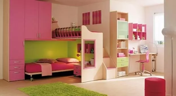 Foto: kamar tidur dengan gaya modern, anak-anak, dekorasi interior, apartemen, rumah, perencanaan, dekorasi, tips - foto