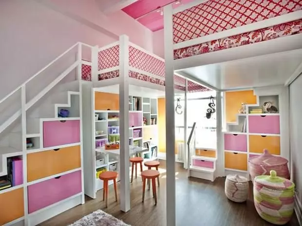 Foto: kamar tidur dengan gaya modern, anak-anak, dekorasi interior, apartemen, rumah, perencanaan, dekorasi, tips - foto