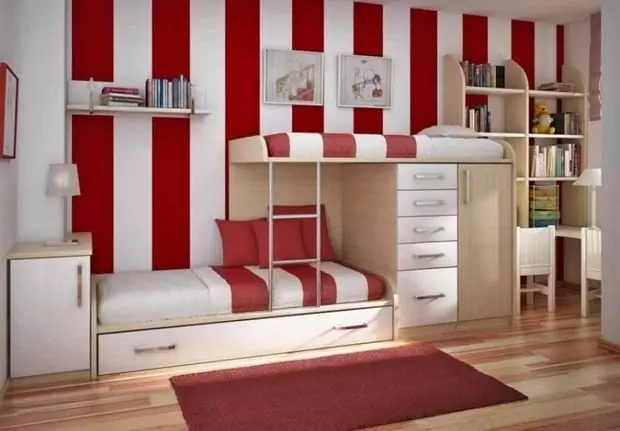 Foto: kamar tidur dalam gaya Skandinavia, anak-anak, dekorasi interior, apartemen, rumah, perencanaan, dekorasi, tips - foto