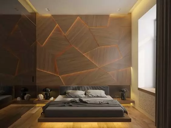 Foto: Kamar Tidur ing Modern, Tips, Lampsic - Foto