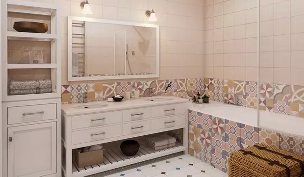 Foto: Baño no estilo de Provenza e país, Consellos, Reparación na práctica, Encyclopedia_Chigneva_Remont - Foto