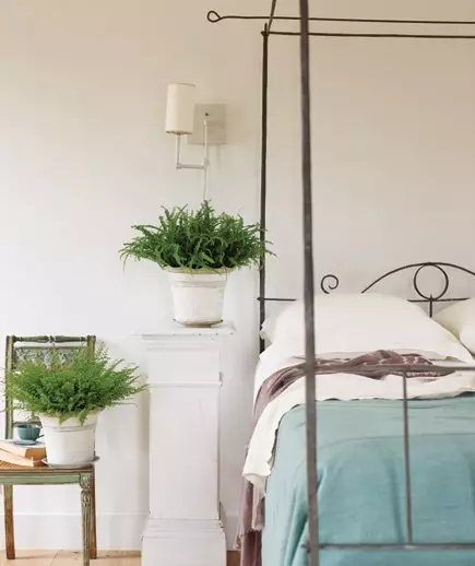 Foto: Provence en landelijke slaapkamer, interieur, bloemistiek, decor, tips - foto