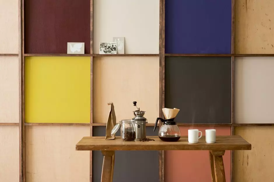 Foto: Loft štýl, interiérový dekor, interiérový dizajn, farba v interiéri, béžová, dulux - foto