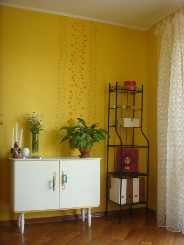 Foto: Decor v štýle, interiér, DIY, farba v interiéri, zmena, tyrkysová - foto