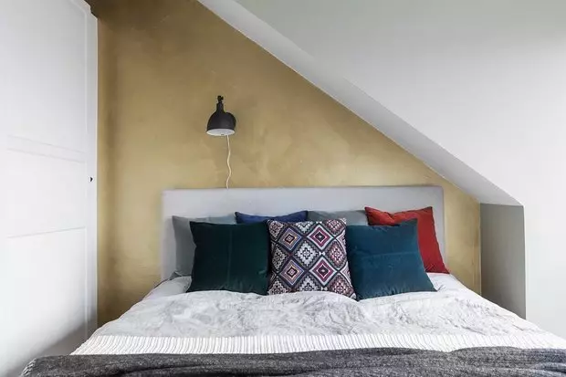 Foto: Quarto em estilo escandinavo, eclética, decoração interior, apartamento, suécia, estocolmo, 4 e mais, mais de 90 metros - foto