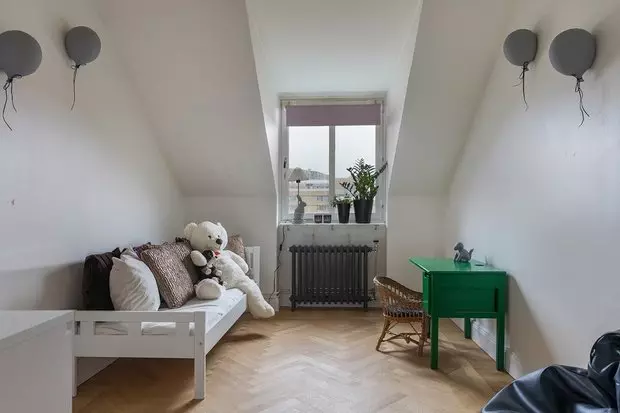 Foto: Crianças no estilo Scandinavian, eclética, decoração interior, apartamento, suécia, estocolmo, 4 e mais, mais de 90 metros - foto