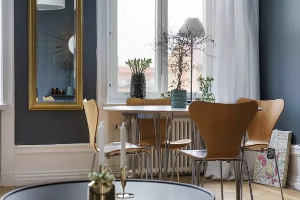 Foto: Ruang Tamu di Modern, Skandinavia, Elektik, Dekorasi Interior, Apartemen, Swedia, Stockholm, 4 dan lebih, lebih dari 90 meter - Foto