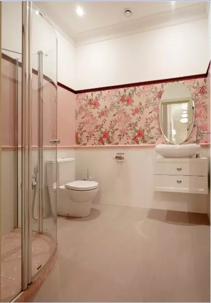 Foto: Bagno in stile moderno, appartamento, case e appartamenti, progetto della settimana, Mosca - Foto