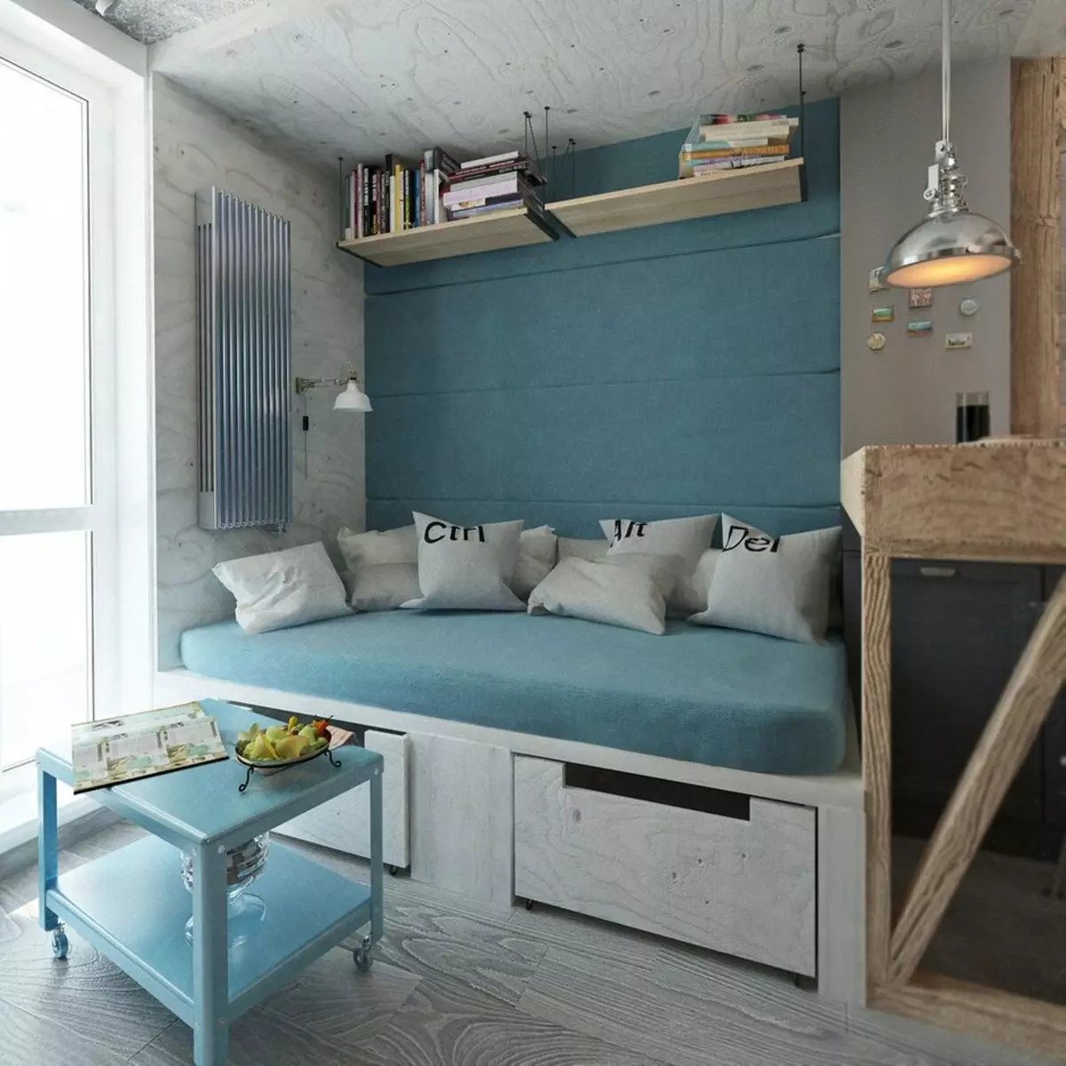 Litrato: Ang estilo sa Loft, apartment, balay ug apartment, ikea, proyekto sa semana, Cosmorelax - litrato