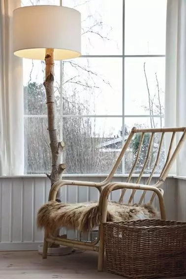 Photo: meubles et lumière dans le style de scandinave, décor intérieur, style de vie, astuces - photo