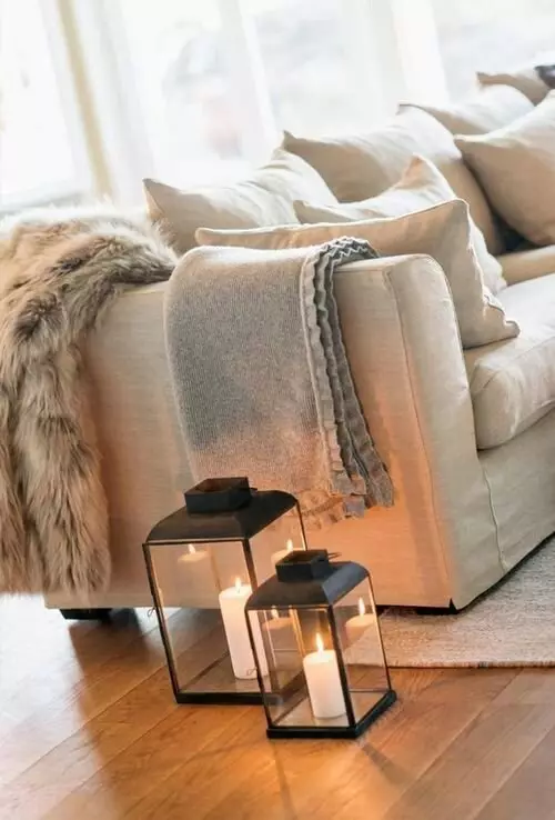 Larawan: Living Room sa Scandinavian Style, Interior Decor, Lifestyle, Tip - Photo