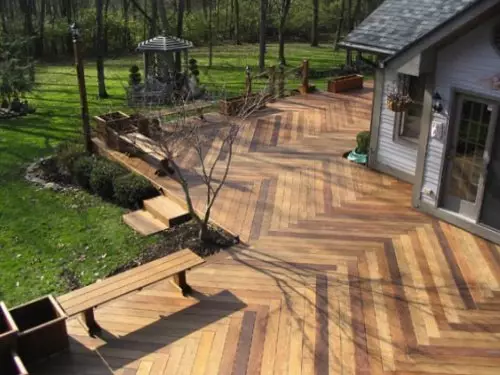 Foto: balkon, terras in stijl, landschap, levensstijl - foto