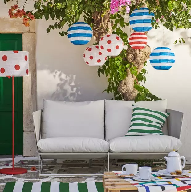 Foto: terraza en estilo moderno, guía, Ikea - Foto