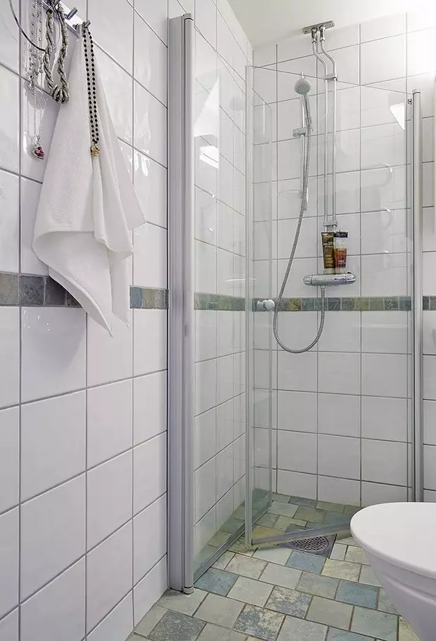 Foto: Baño al estilo de moderno, escandinavo, pequeño apartamento, apartamento, casas y apartamentos - Foto