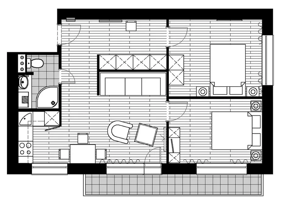 Làm thế nào để sắp xếp một treshka 56 mét: một ví dụ thực tế từ Moscow 574072_14