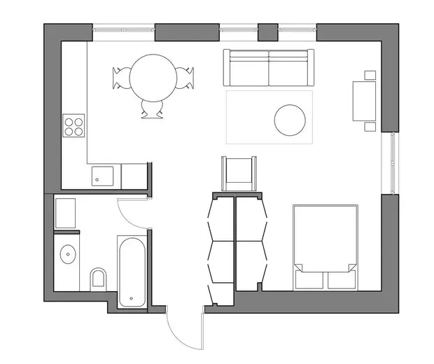 Held: Scandinavisch interieur uit Alexey Dyakina Designer 574075_11