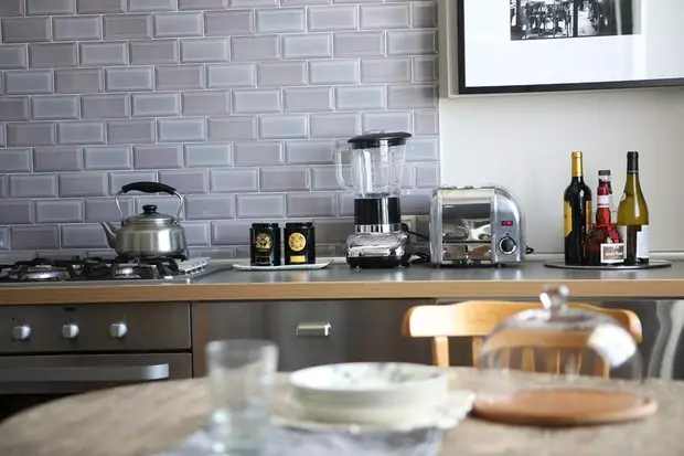 Foto: Keuken en eetkamer in moderne stijl, klein appartement, appartement, huizen en appartementen, IKEA - Foto