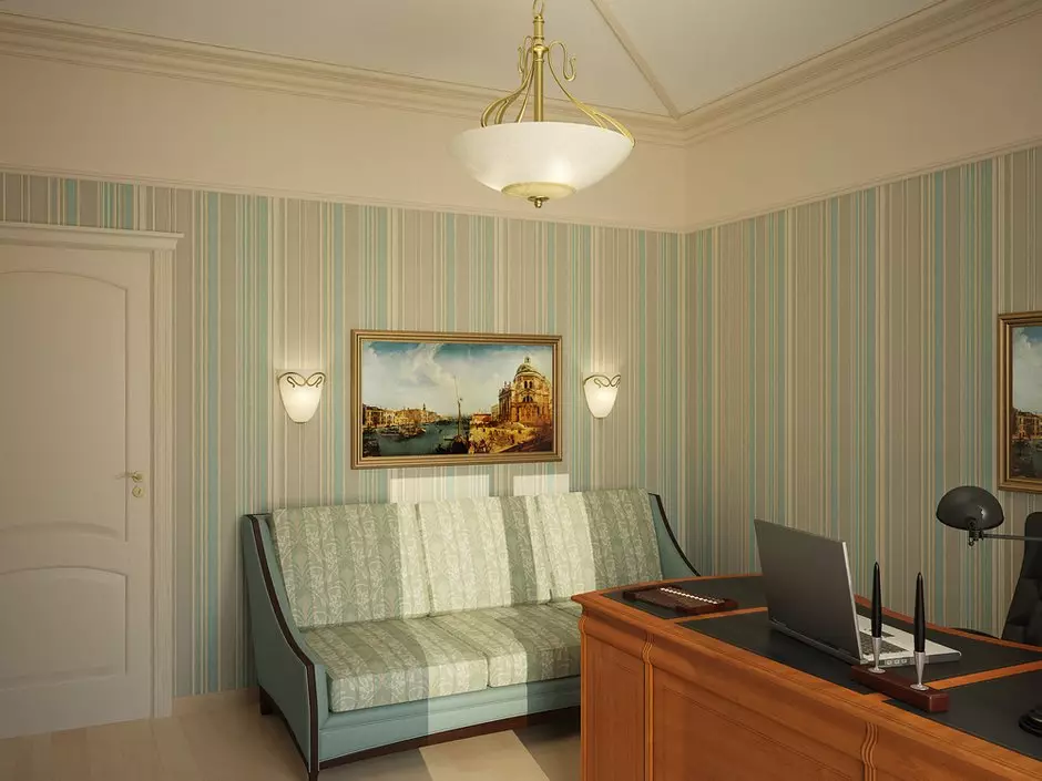 Litrato: Opisina sa Estilo sa Klasiko, Apartment, Balay ug Apartments, Moscow - Photo