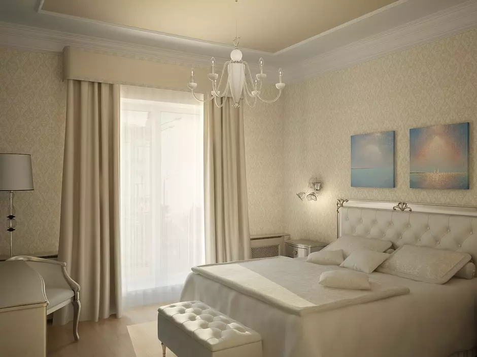 Litrato: kwarto sa estilo sa klasiko, apartment, balay ug apartments, Moscow - litrato